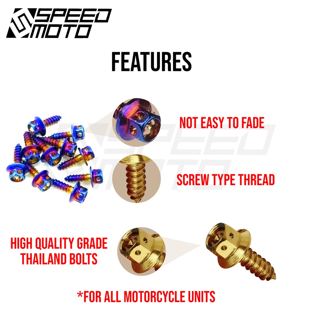 BODY BOLT Z-6331 ALLOY TITANIUM TWO-TONE / GOLD TONE BODY BOLTS FLOWER ...