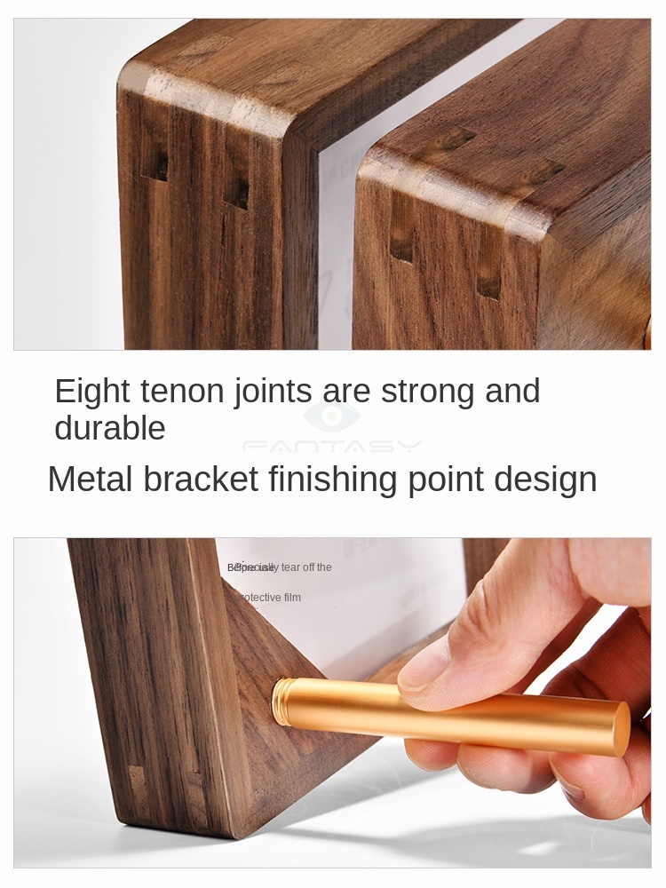 Sviao A4 Solid Wood Medal Award Patent Display Frame Decoration A4 ...