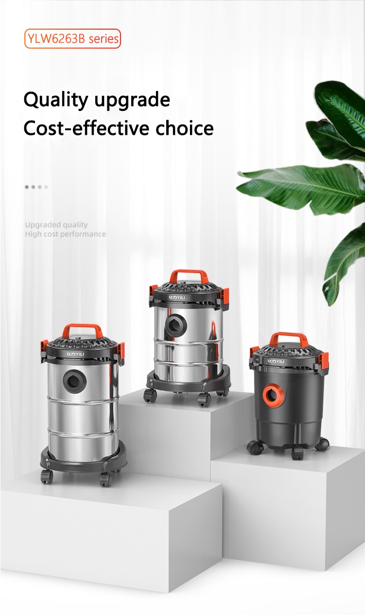 LENODI Vacuum Cleaner 1800W High Power Wet and Dry Vacuum Cleaner For ...