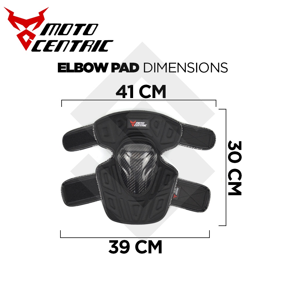 MOTOCENTRIC 4 IN1 KNEE AND ELBOW PAD SET PROTECTIVE GEAR FOR MOTORCYCLE ...