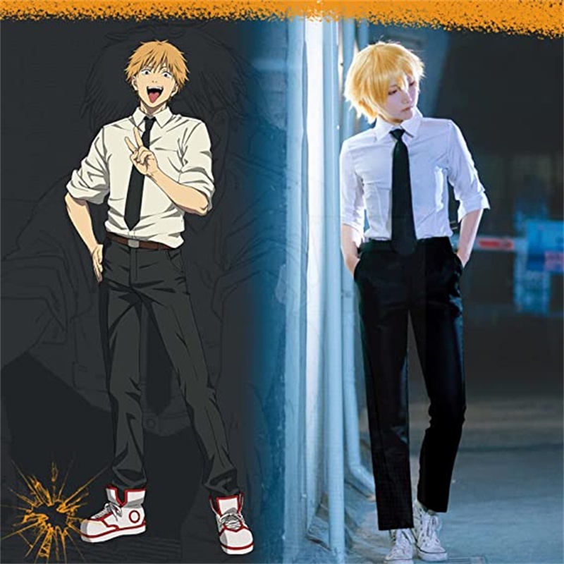 Anime Chainsaw Man Part 2 Denji Cosplay Costume Makima Devil Pochita ...
