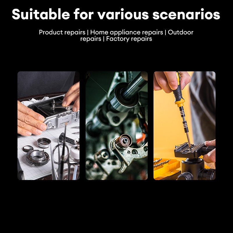 Deli 32Pcs/Set Tool Box Set Car Motorcycle Repair Set Household ...