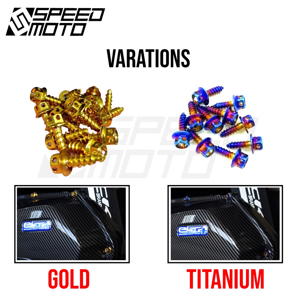 BODY BOLT Z-6331 ALLOY TITANIUM TWO-TONE / GOLD TONE BODY BOLTS FLOWER ...