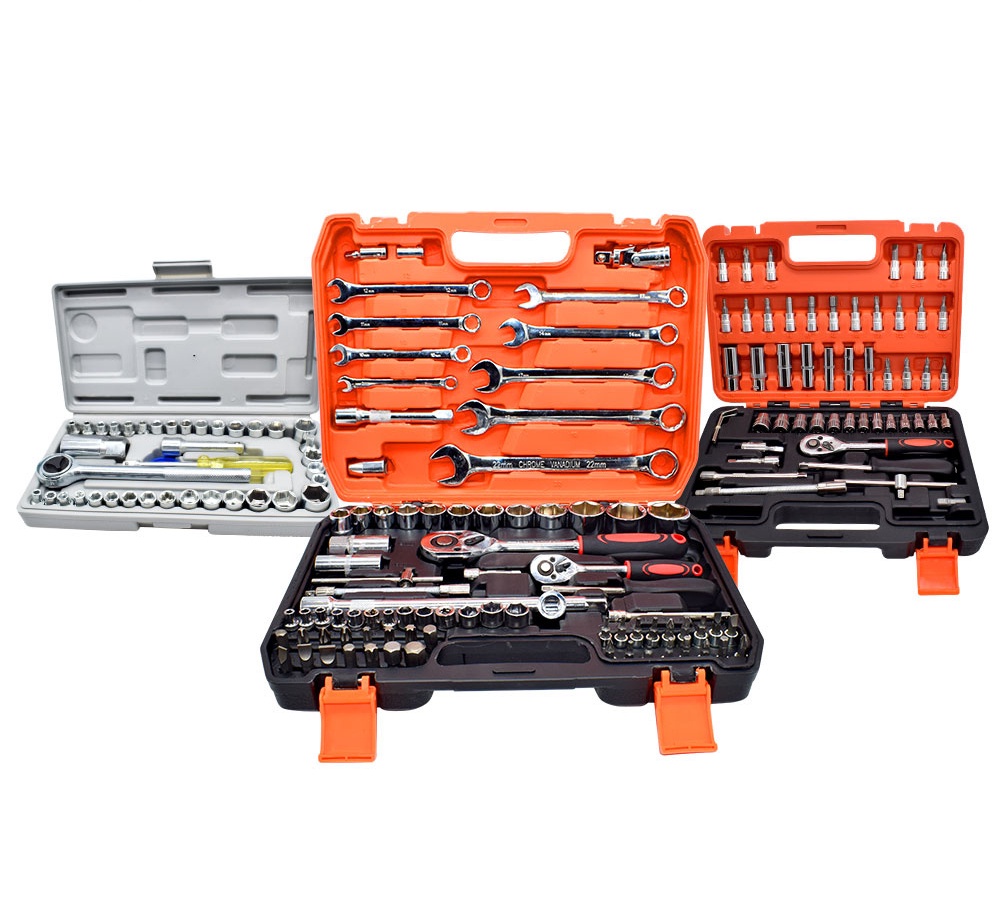 BYKOSION 82/53/46 PCS Tools Socket Wrench Set Bicycle Car Repair Tool ...