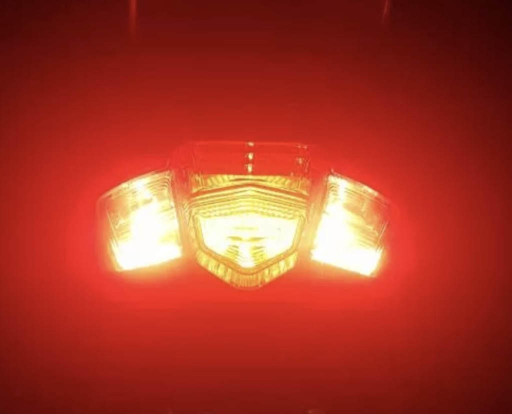 T15 Dual Contact Park Light / Signal Light Color Amber - White / Blue ...