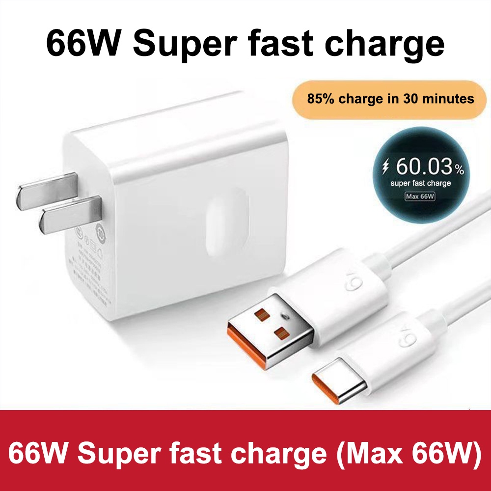 6A -c Super Fast charger/data charging cable 100W /66W original 1 set ...
