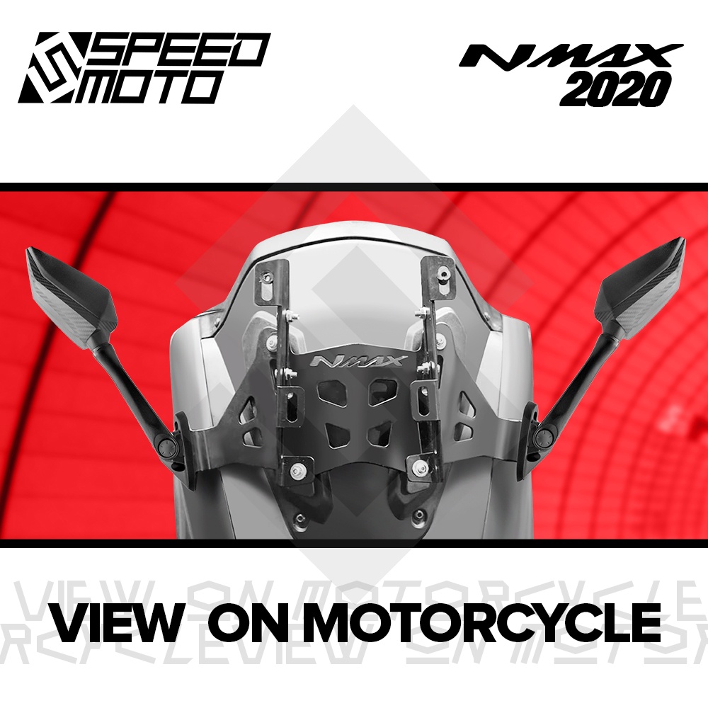 MOKOTO YAMAHA NMAX V2 / V2.1 WINDSHIELD AND SIDE MIRROR ADJUSTABLE ...