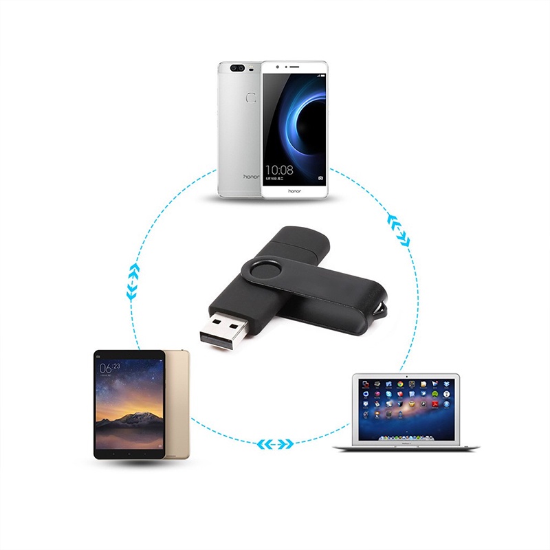 Android OTG USB Flash Drive 2TB OTG Triple Optical Drive Pen Drive ...