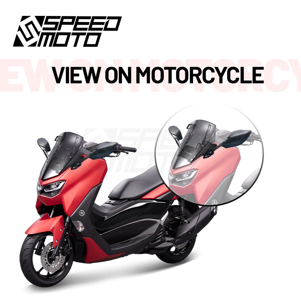 NMAX 2020/NMAX 2021 ADJUSTABLE WINDSHIELD AND SIDE MIRROR BRACKET ALLOY ...