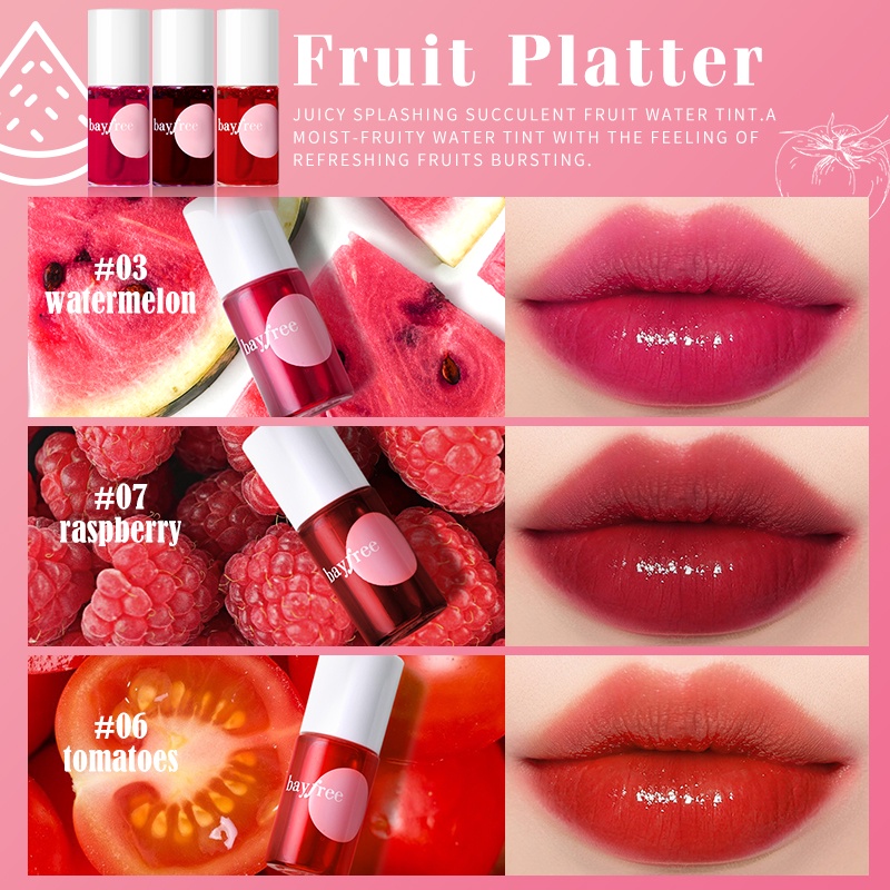 Bayfree Cheek & Lip Tint Set Waterproof and Sweatproof Long-Lasting ...