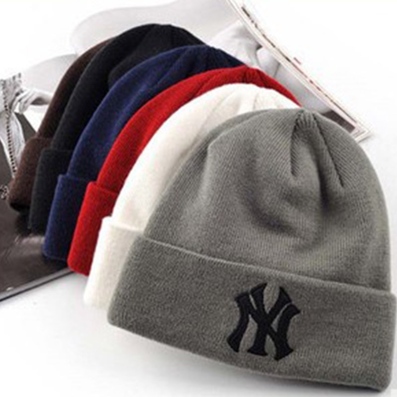 Winter vintage cap for Women Men Beanies Knitted Hat Bonet For men ...