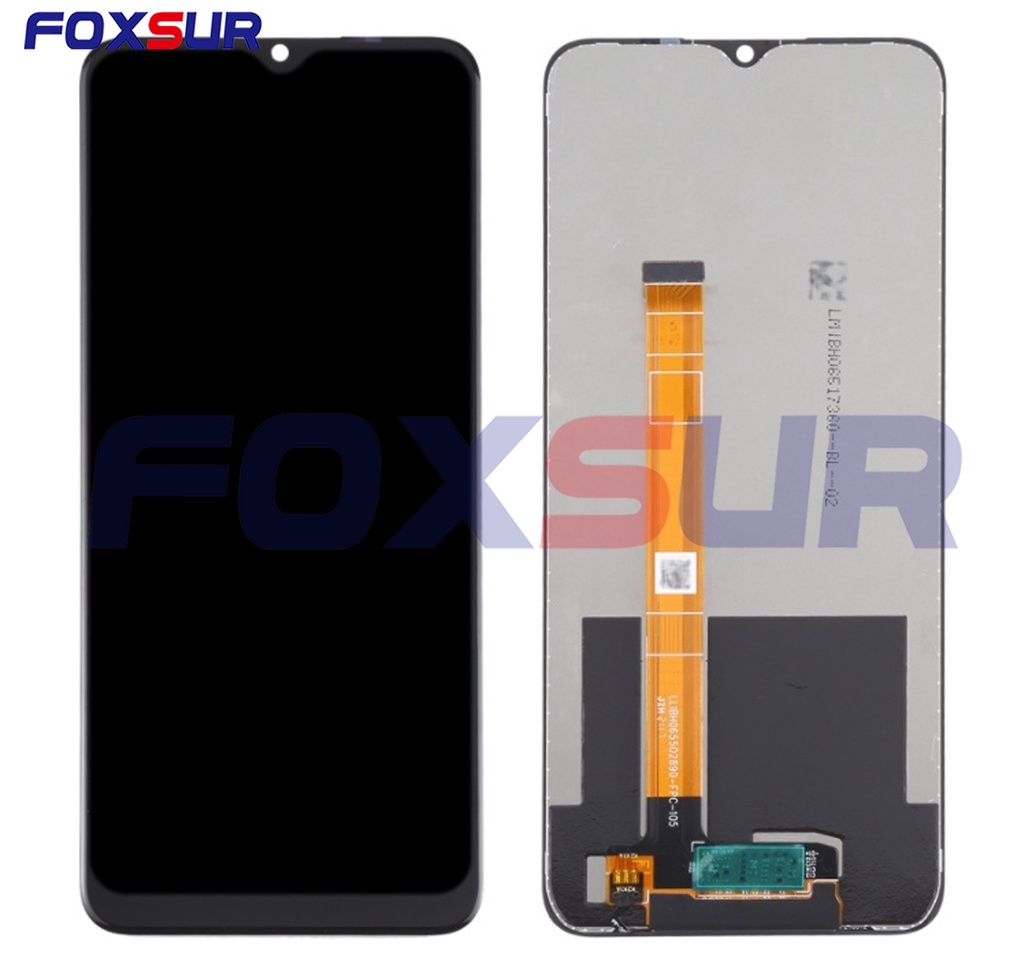 Realme LCD C25Y C21Y LCD Digital Touch Screen Display Frame Assembly ...