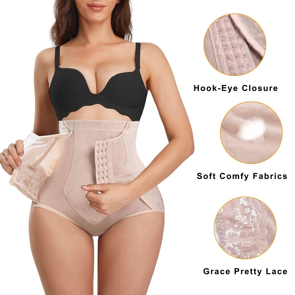Gukoo High Waist Trainer Control Panties Body Shaper Tummy Girdle