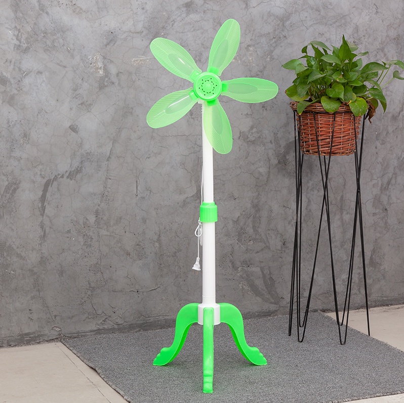 Mixtronics.mnl Portable 5 BLADES Electric Stand Fan Adjustable ...