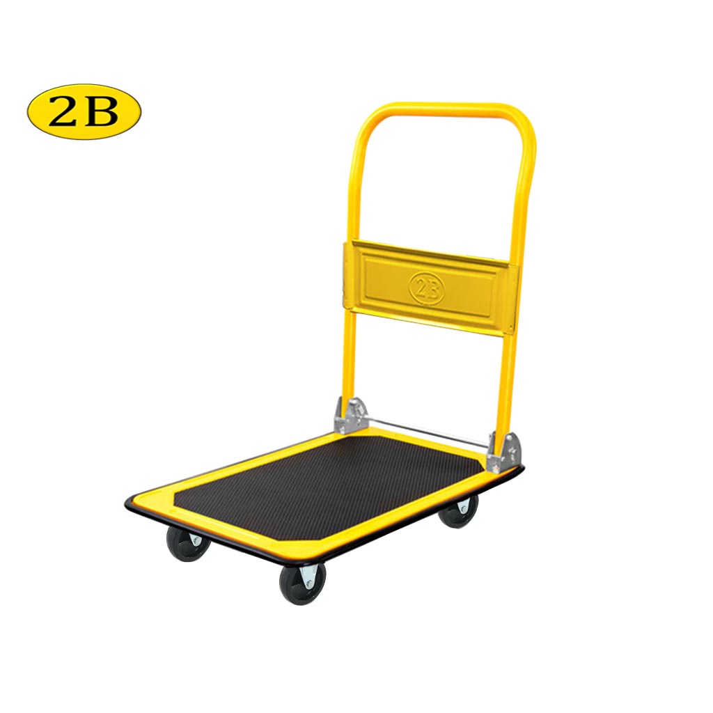 2B Heavy Duty Flat Push Cart, Hand Truck for Warehouse, Distribution ...