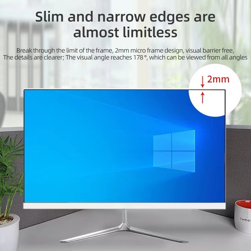 VOVOVA All In One PC Desktop Computer Set Core i5/i7 16G RAM 512G SSD ...