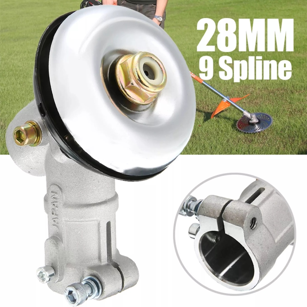 Monqiqi 28mm 9 spline Trimmer Gearhead Gearbox Brushcutter Grass ...