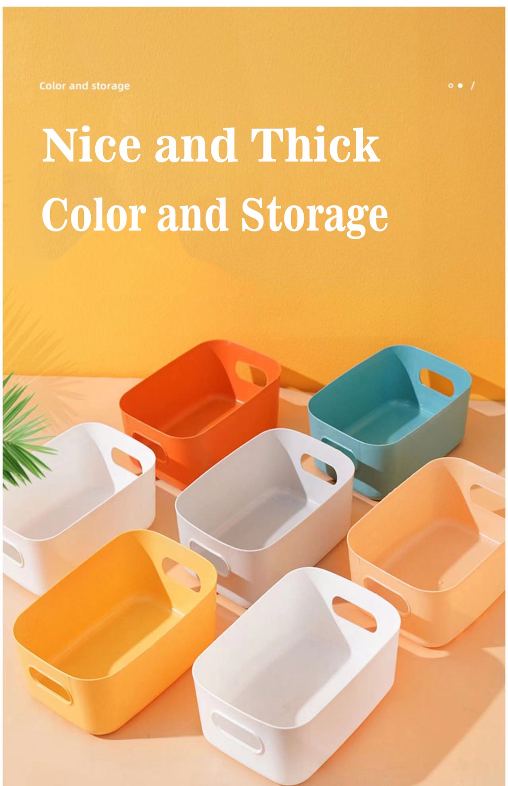 AASHOP.PH Kitchen Storage Organizer Box Portable Desk Storage Box ...