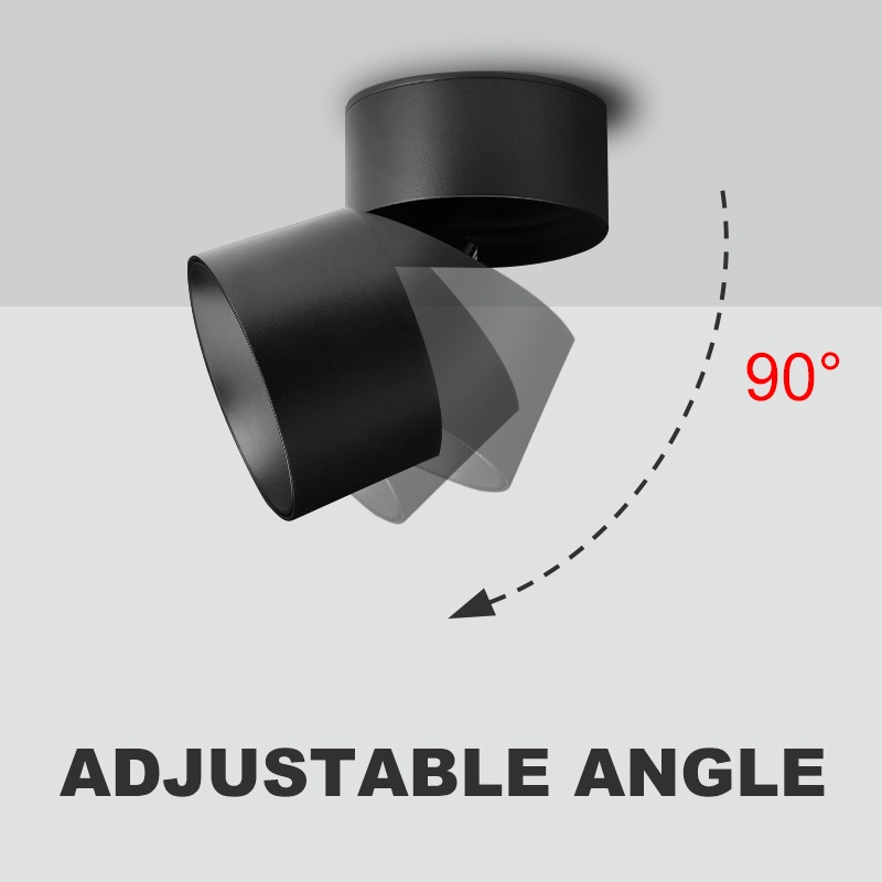 Led Downlight 3 Color Foldable Pin Ligh 7W 10W 15W Surface Mounted Spot ...