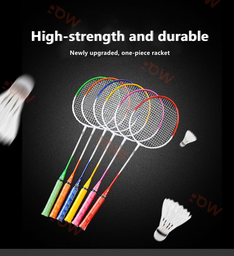 ROW Badminton Racket New Upgrade One-piece Racket Boutique Badminton ...