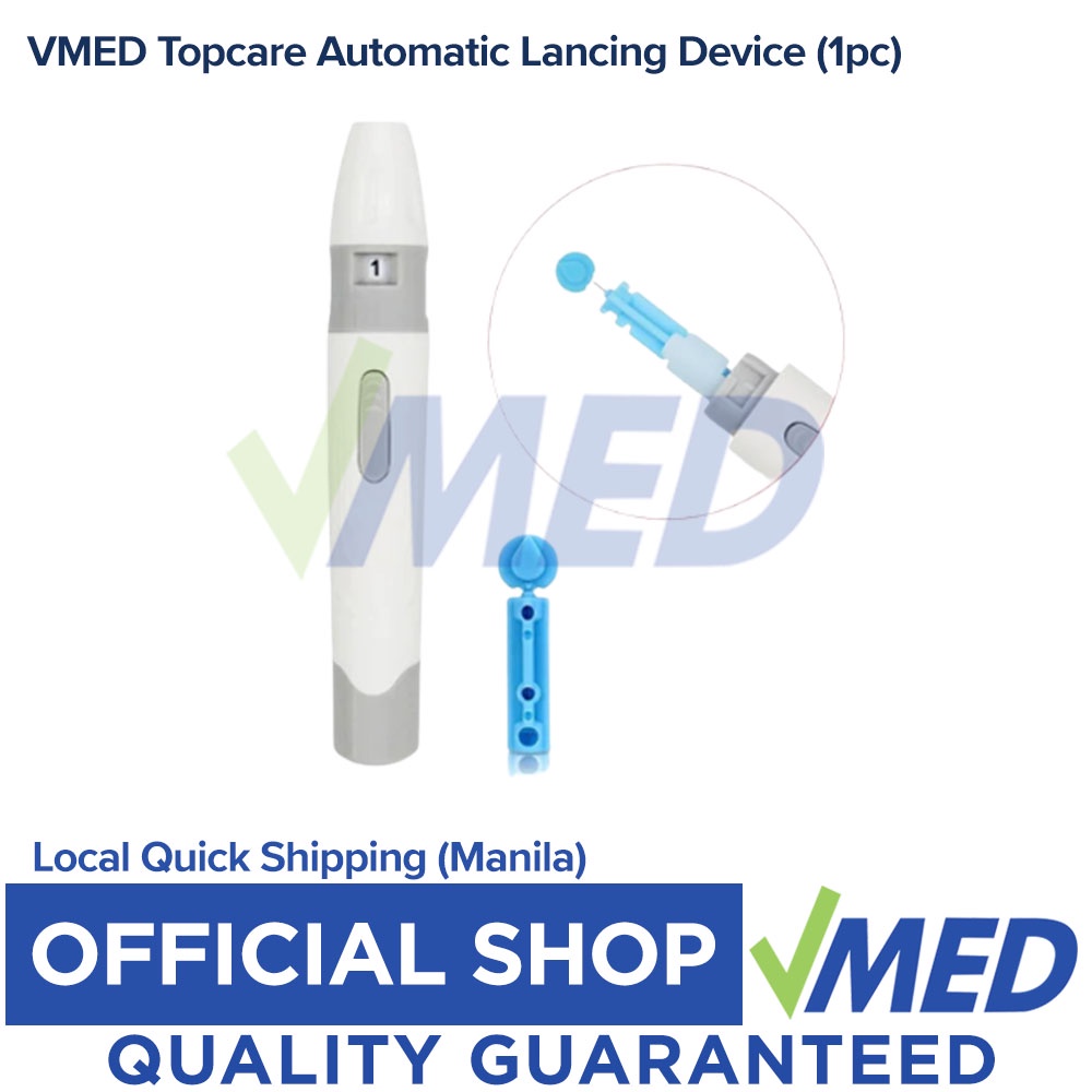 VMED Topcare Automatic Lancing Device (1pc) | Shopee Philippines