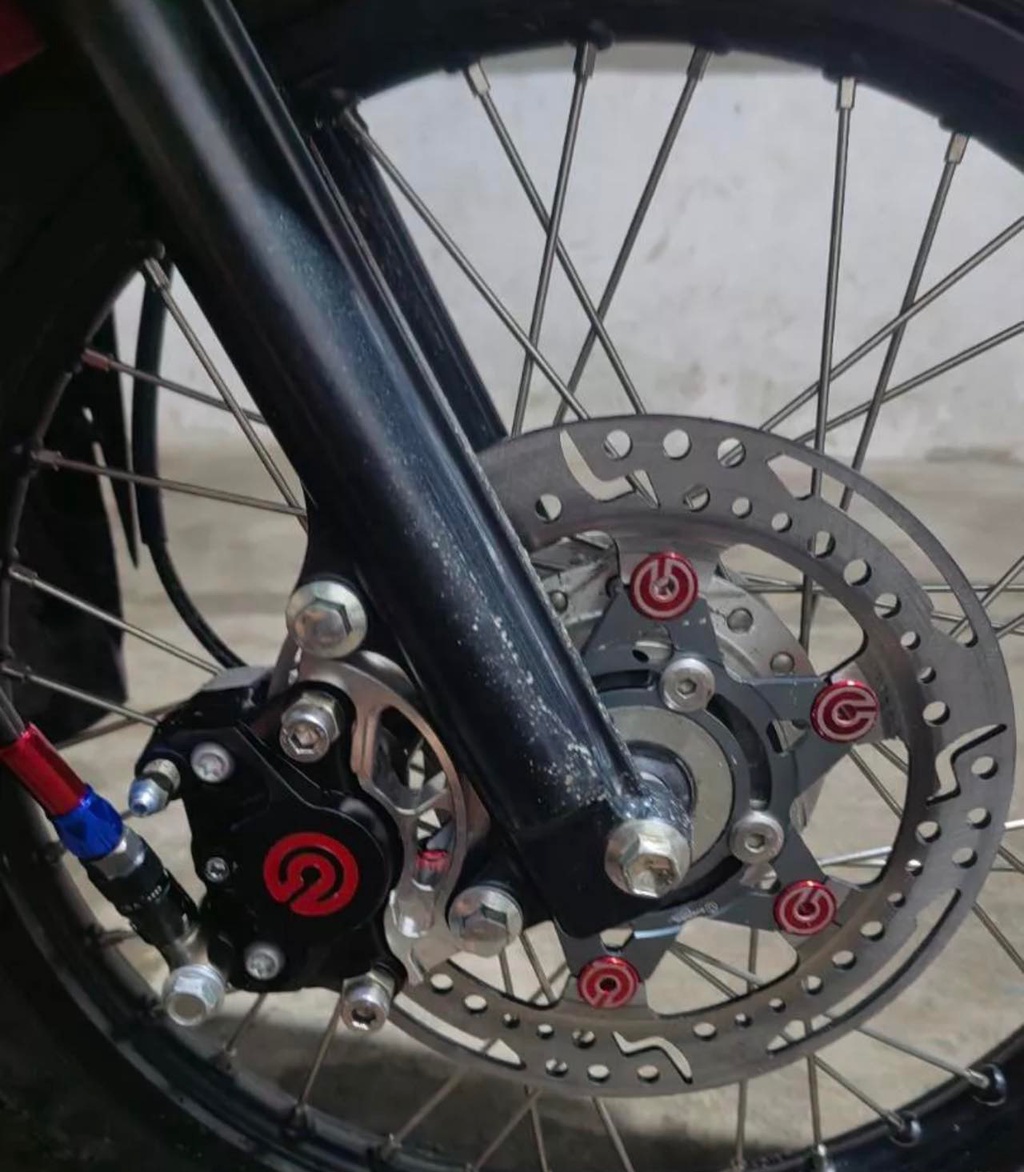 Motorcycle brake Caliper Bracket Full CNC | Shopee Philippines