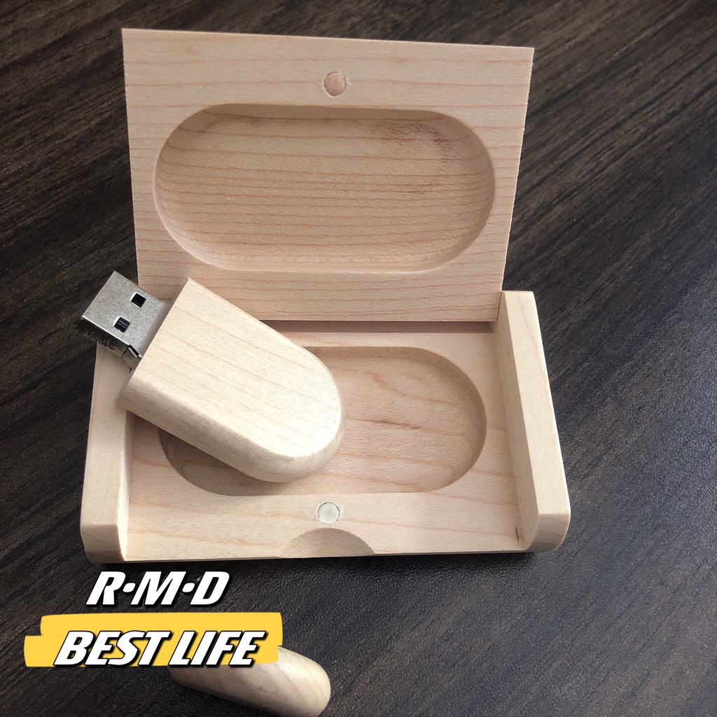 Wooden box flash drive 8GB 16GB 32GB memory usb U drive drive wedding ...