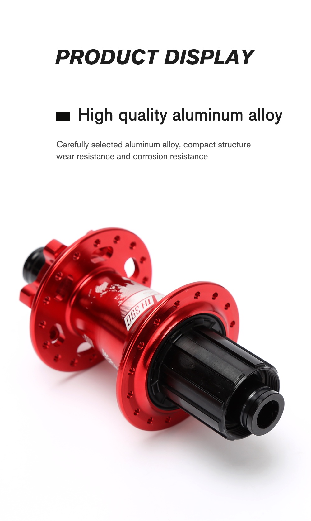 TANKE MTB Hub 6Paw 120 Sound 4 Bearing 28 32 36 Holes Quick Release ...