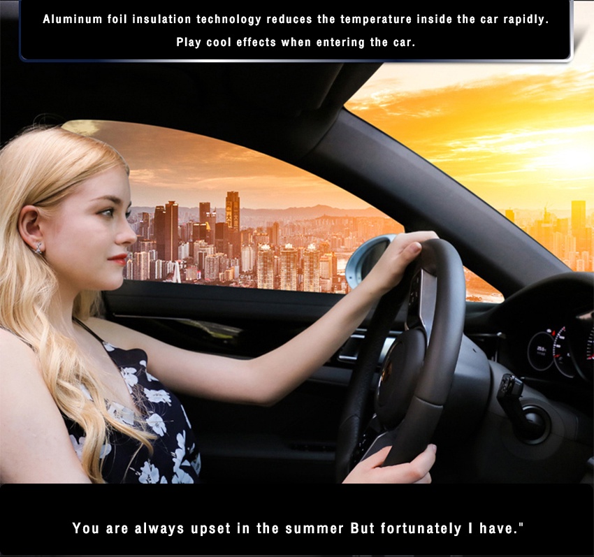 Miliso Sunshade Car Window Sun Shade Car Curtain Sun Protection ...