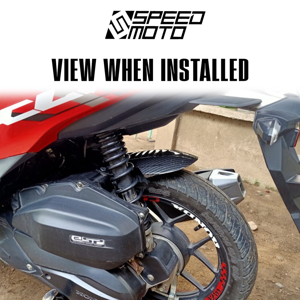 Tire Hugger Mud Guard For Honda Click V3 Click V2 Mud Guard for ...
