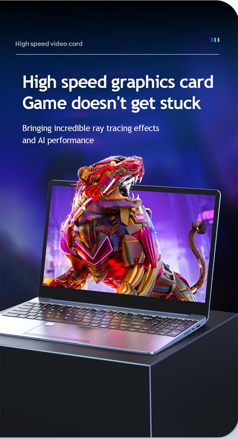 VOVOVA 15.6inch Laptop IPS Screen 16GB RAM 512GB SSD 11th Gen Intel ...