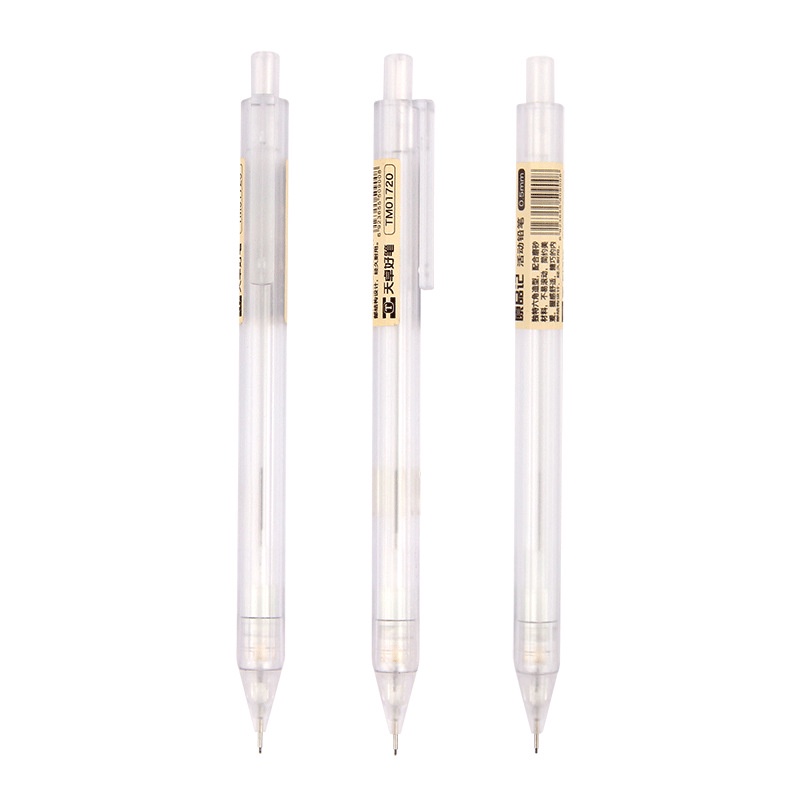 Korean Minimalist Mechanical Pencil Pupil Automatic Pen 0.5mm Hexagon ...