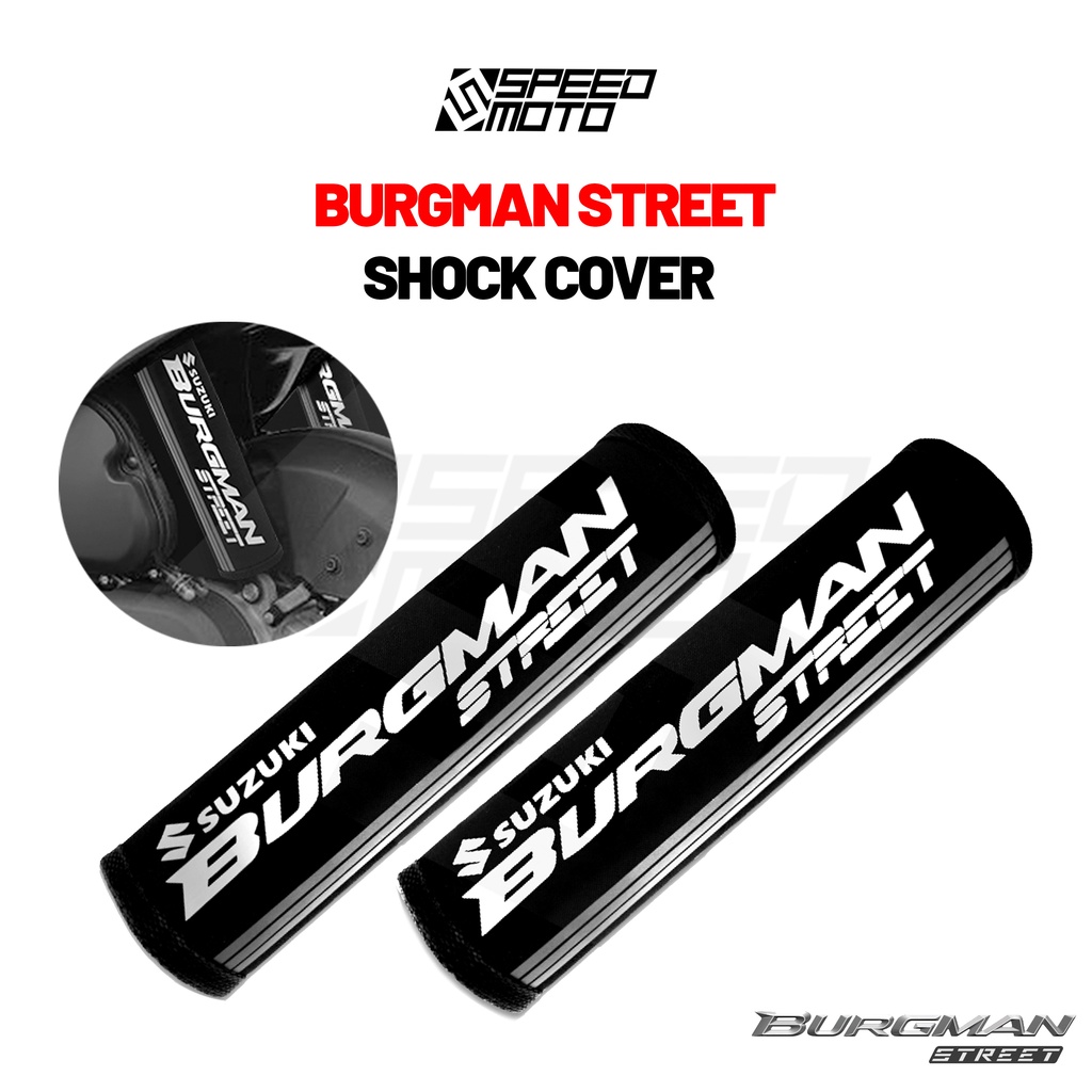 MOKOTO SUZUKI BURGMAN SHOCK COVER V2 WATERPROOF WITH REFLECTORIZE FOR ...