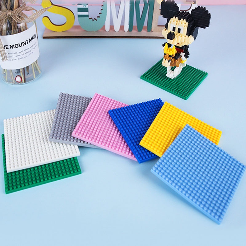 Micro-particle building block base plate 8x8cm/9cm | Shopee Philippines