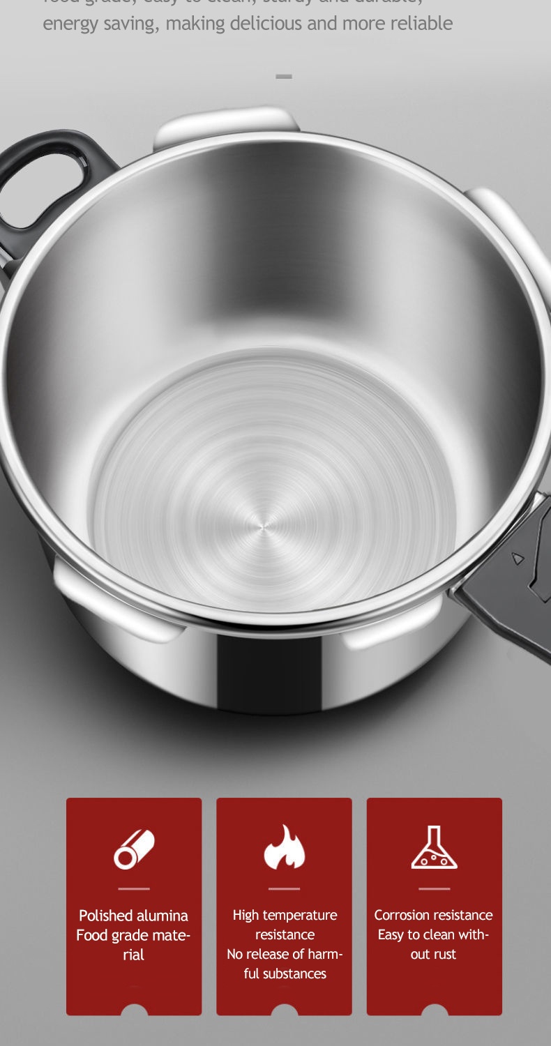 AIODIY Pressure Cooker 14L Home Gas Aluminium Alloy Small Explosion ...