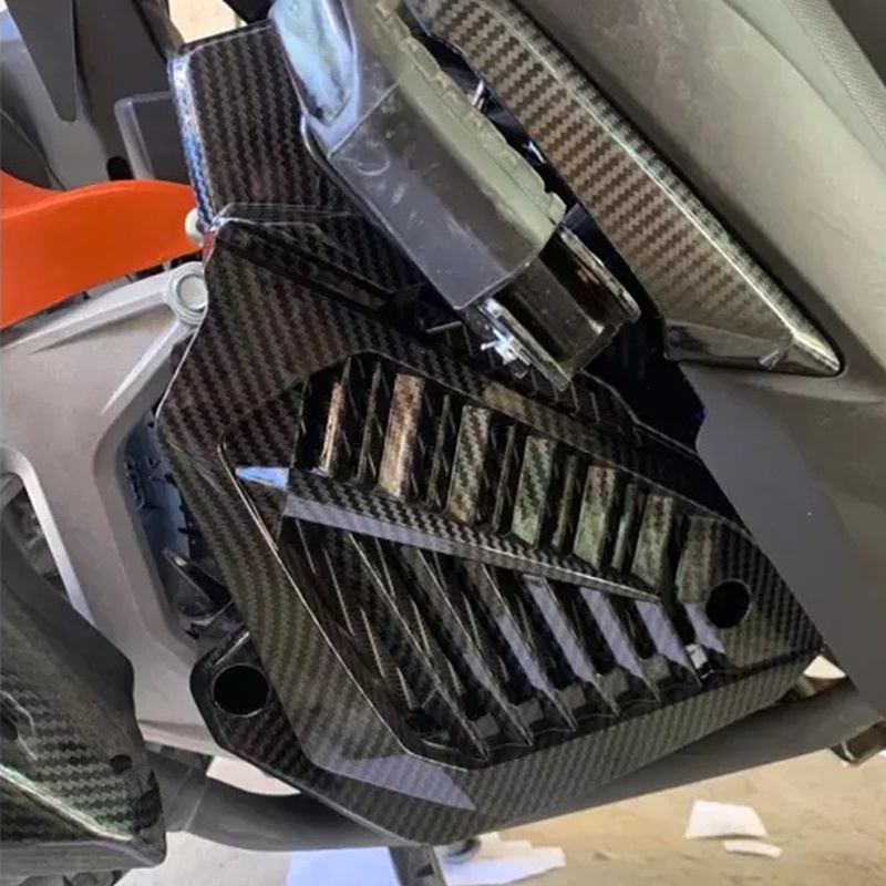 Motorcycle Radiator Cover For HONDA CLICK 125i/150i V2 Carbon design ...