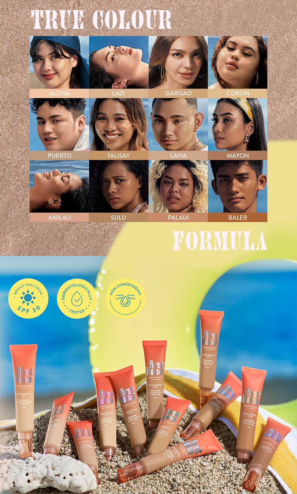 Colourette First Base Everyday Skin Tint SPF30 [Lightweight, Foundation ...