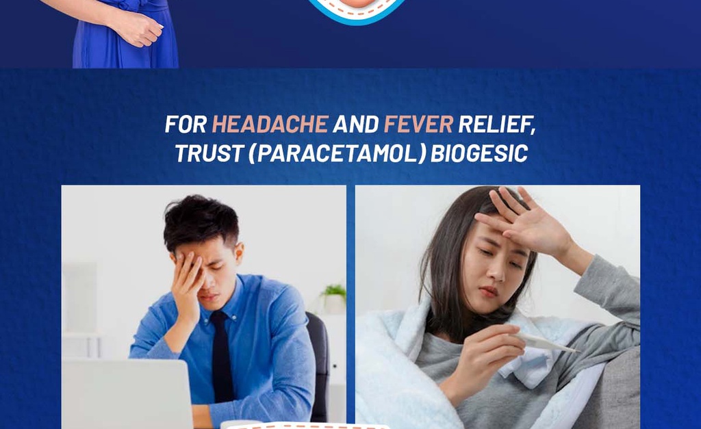 IMMUNITY CARE BUNDLE Biogesic Paracetamol 20 Tablets + Conzace ...