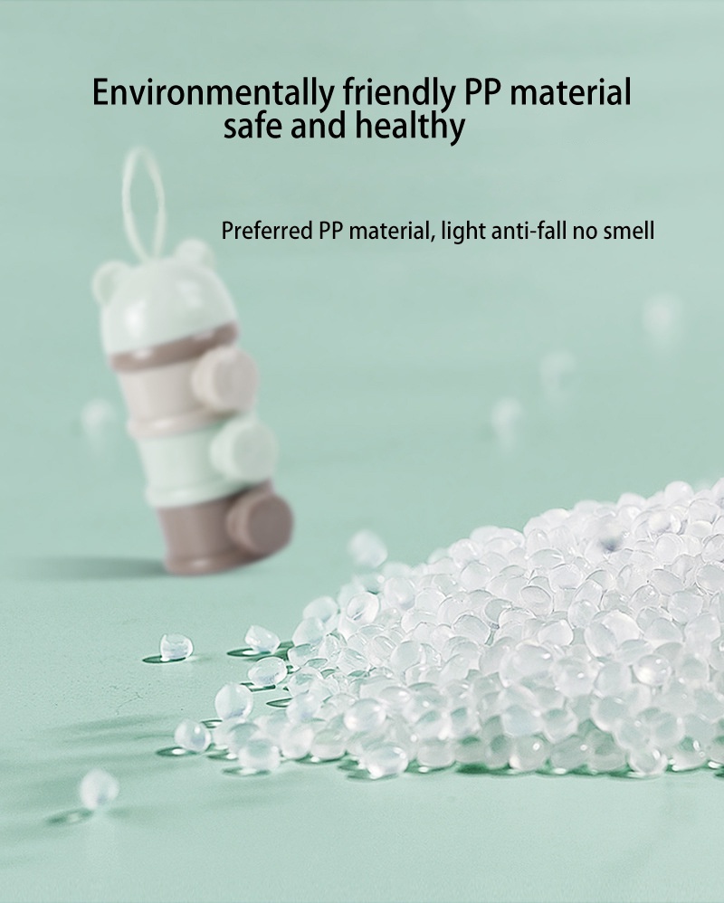 4 Layers Baby Milk Storage Powder Container Feeding Case Box Milk Case ...