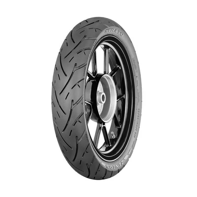 Zeneos Strato 90/80-14 Tubeless Motorcycle Tire designed to ensure ...