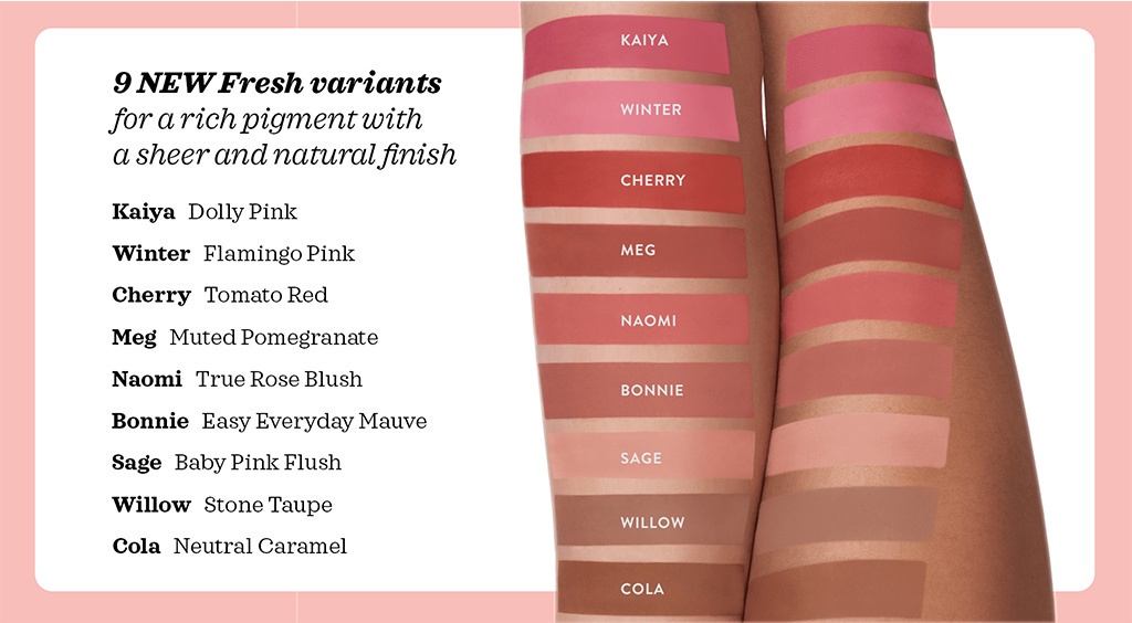 Colourette Colourtint [Long-Lasting, Matte Lip Tint, Liptint, Cheek ...