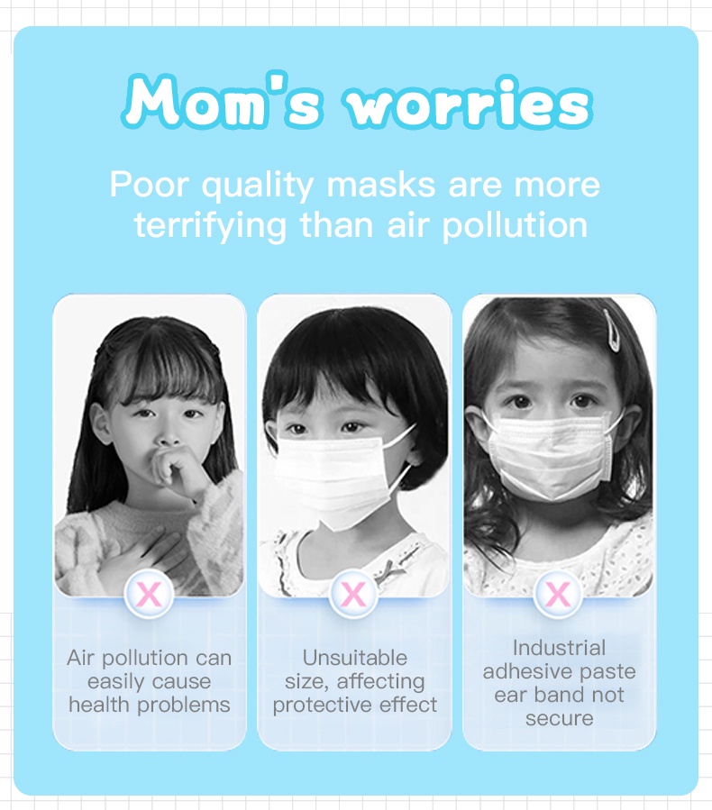 Kn95 Children Mask Ffp2 Approved Hygienic Protective Child Face Mask 5 ...