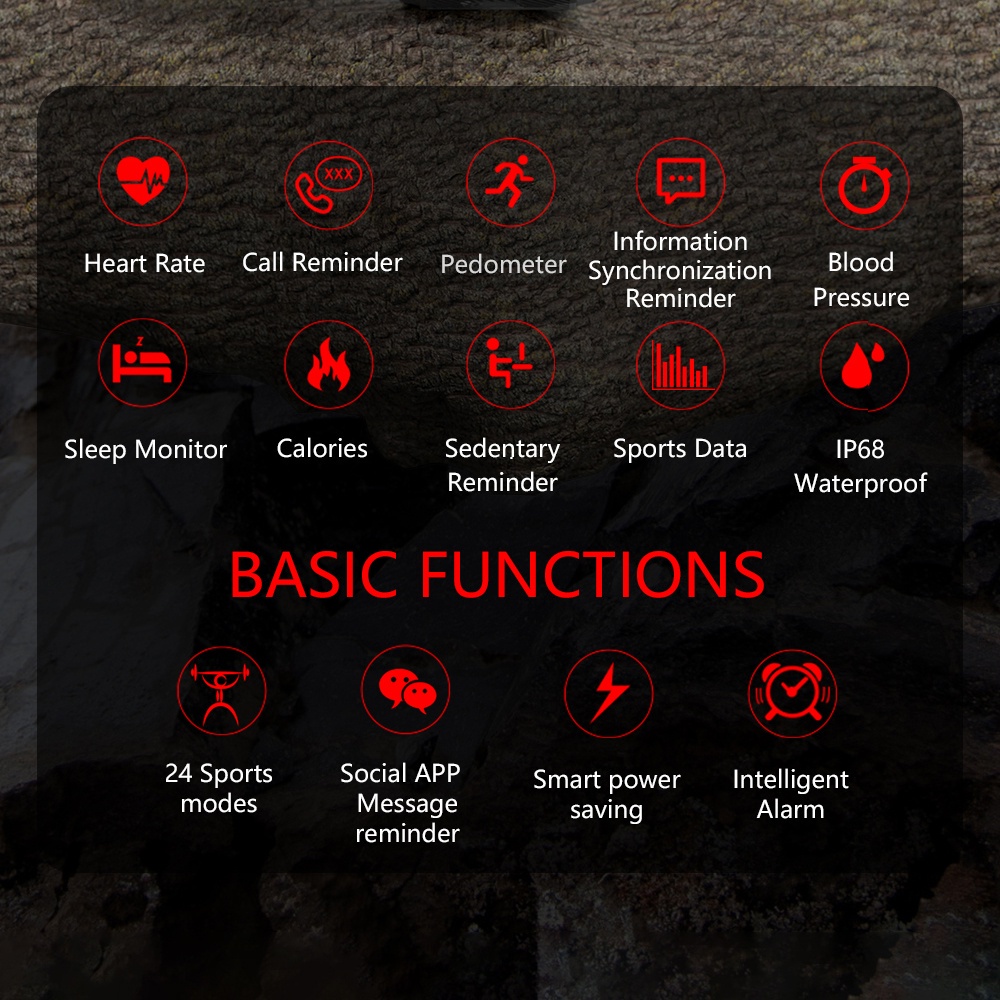 Skmei C22 Sports Smartwatch IP68 Waterproof Bluetooth Call | Shopee ...