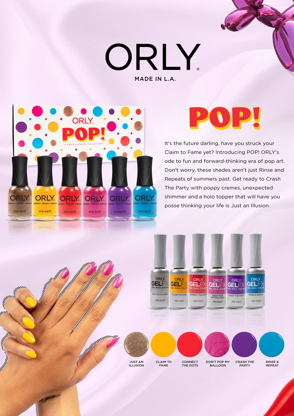 Orly Nail Lacquer Color Crash the Party 18ml | Shopee Philippines