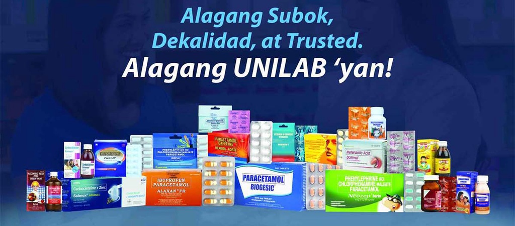 Unilab Bioflu 100 Tablets - Relief of Flu and other symptoms like Fever, Headache, Cough and ...