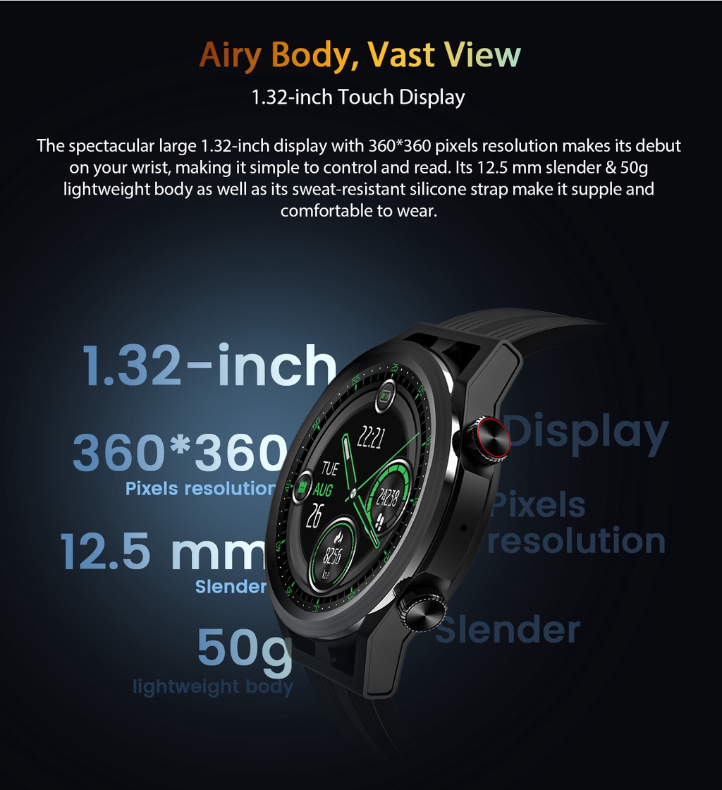 Blackview R8 Pro Bluetooth Calling Fitness Tracker IP68 Waterproof ...