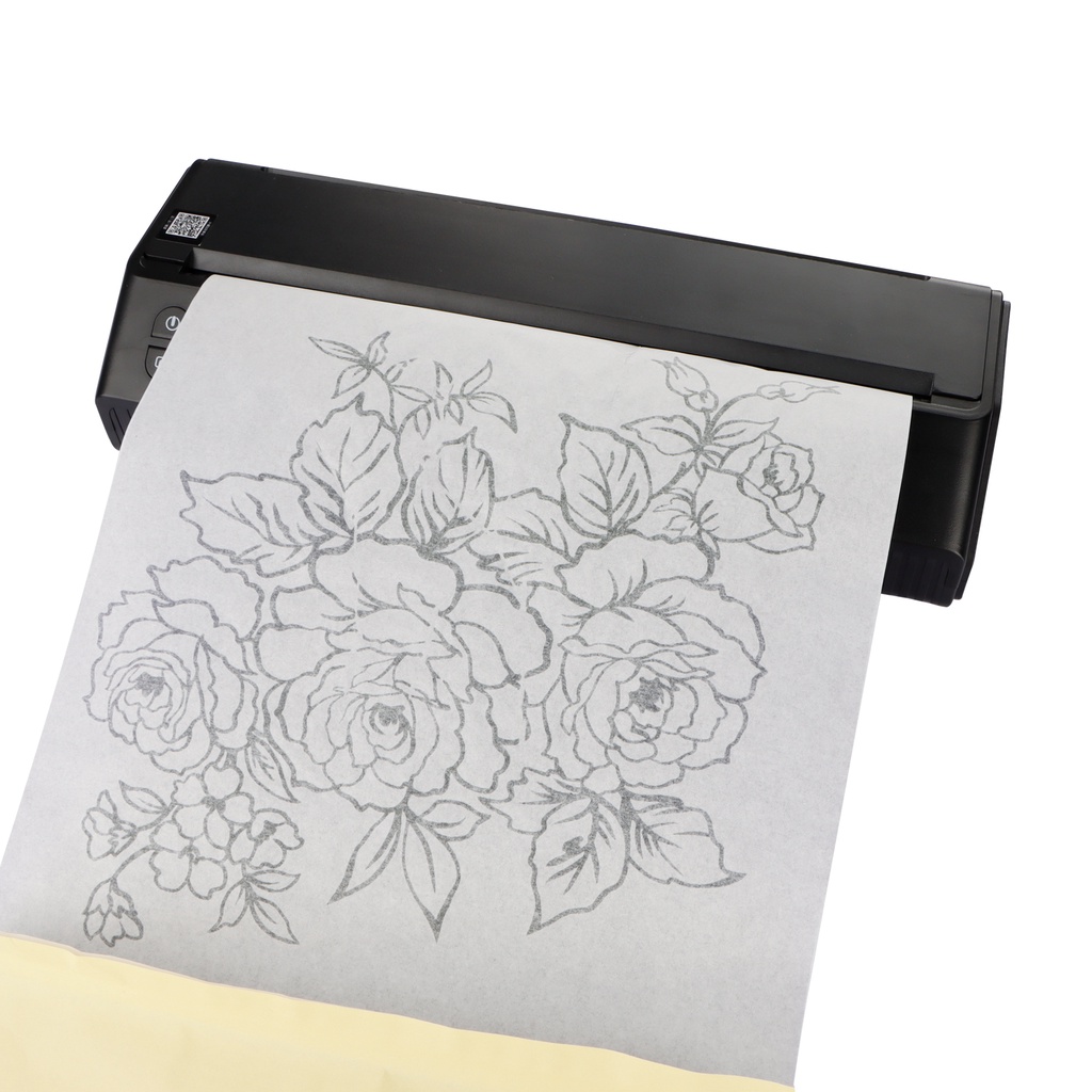100 Sheets Tattoo Transfer Papers A4 Size Paper Spirit Thermal Copier ...