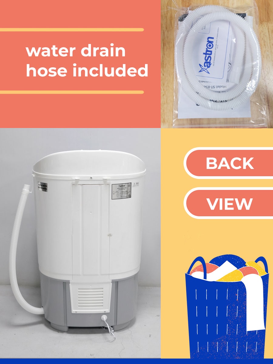 Astron ST8582 Single Tub Washing Machine - Blue | 8.5kg Capacity ...