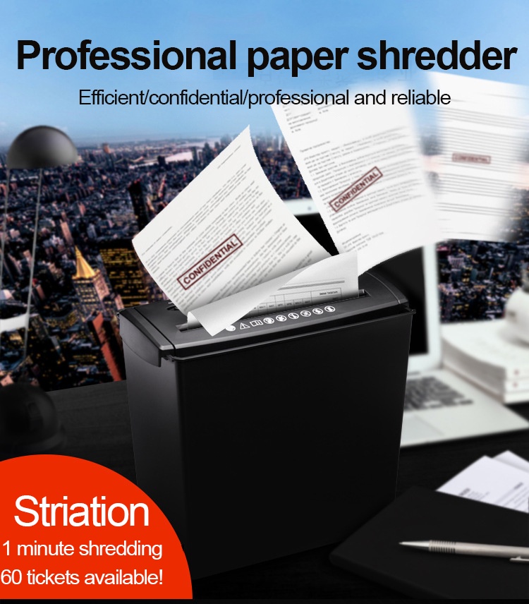 IKER Shredder A4 automatic paper shredder, paper shredder office ...