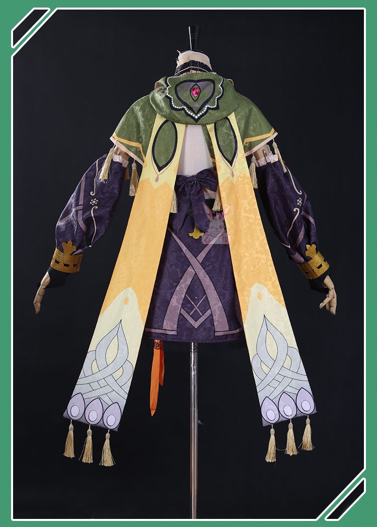 Genshin Impact Collei Cosplay Costume Girl Sweet Lovely Dress Uniform ...